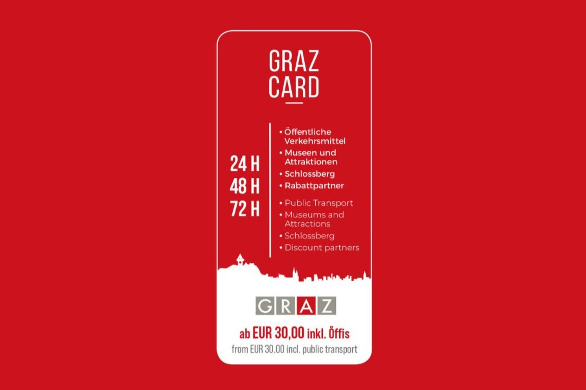 Graz Card | Erlebnisregion Graz