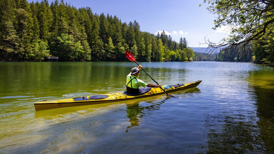 Kajak Hirzmann Stausee in Edelschrott | Region Graz