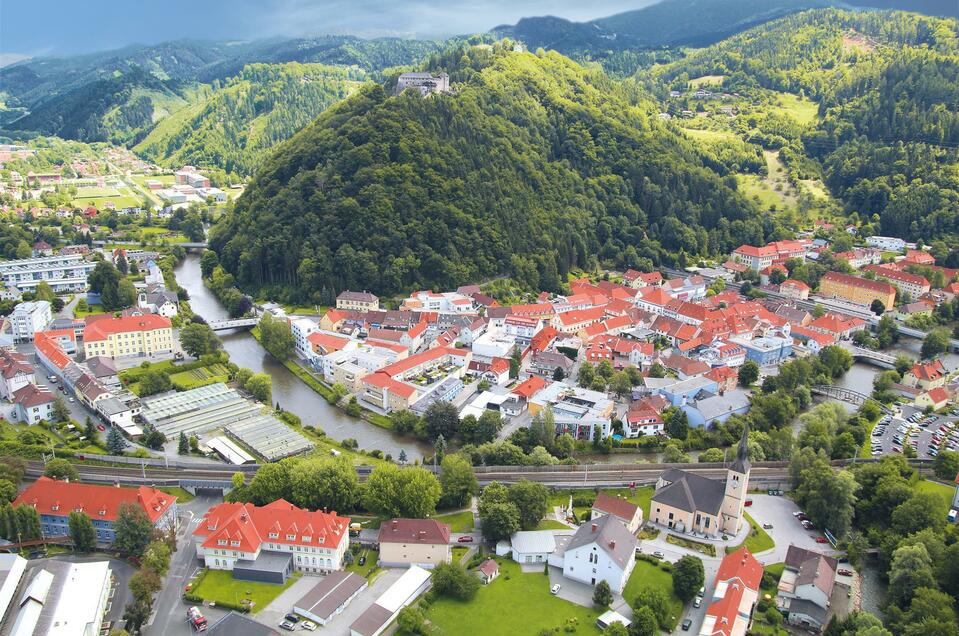 Rundgang durch die Altstadt von Kapfenberg in Kapfenberg